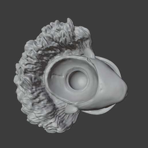 🔙 Head Doc Emmett Brown Head Back to the Future II Neca 1/12・ STL File ...