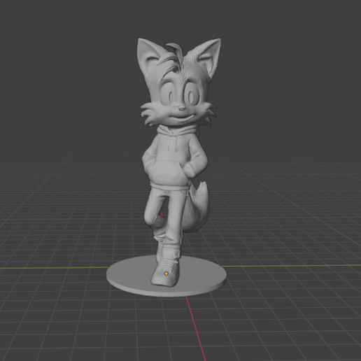 🦔 Tails 3D Model STL – Sonic the Hedgehog Character 3D Print・Free STL ...
