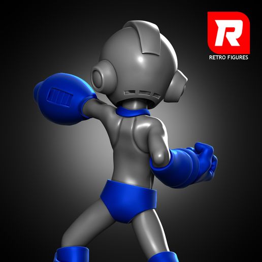 👨 Mega Man・ STL File for 3D printing・Cults