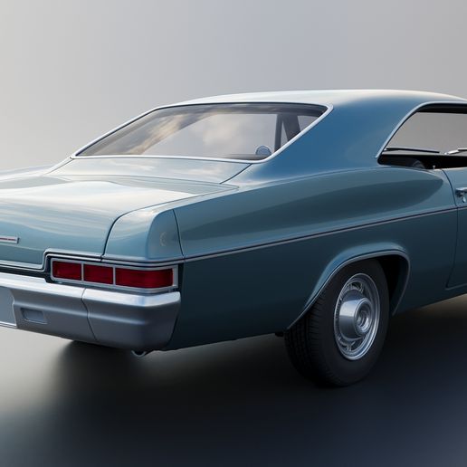 🚙 Chevrolet Impala 1966・ 3D File for 3D printing・Cults