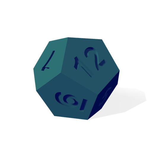 platonic solids dice