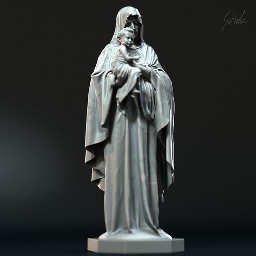 👼 Mother Maria 02・ STL File for 3D printing・Cults