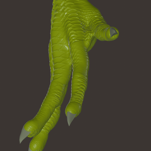STL file Chicken leg 🐔 ・3D printer design to download・Cults