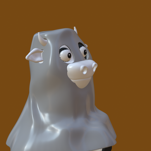 🐄 Cow Ghost・Free STL File for ・Cults