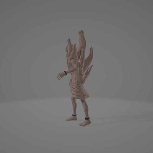 🎨 NARUTO SHIPPUDEN GEDO STATUE・ STL File for 3D printing・Cults