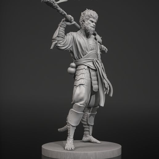 ☀️ Black Myth : Wukong 3d Print・ OBJ File for 3D printing・Cults