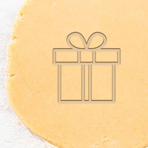 Файл STL Gift Box Cookie Cutter, Biscuit Cutter 🎁 ・Шаблон для 3D-печати ...