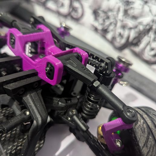 💪 MST RMX weight shift front upper arm mount・ STL File for 3D printing ...