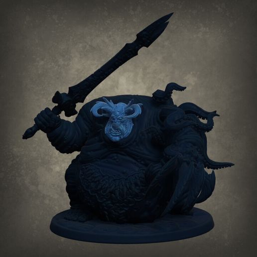 🗡️ Grand Corruptor - Army of Corruption・ STL File for ・Cults