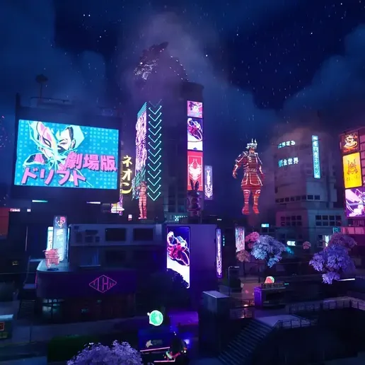 🏙️ Fortnite mega city POI・Free STL File for 3D printing・Cults