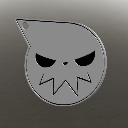 🗝️ soul eater keychain・Free STL File for 3D printing・Cults