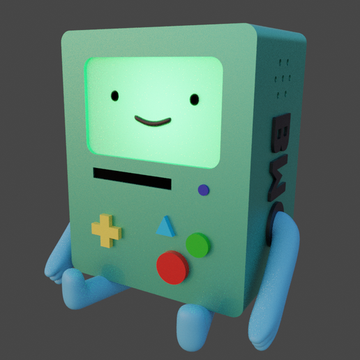 🦸 Adventure Time BMO・ STL File for 3D printing・Cults