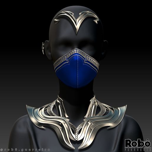 🕹 Mortal Kombat 1 Kitana Armor Cosplay - MK1 - 3D Model STL Files ...