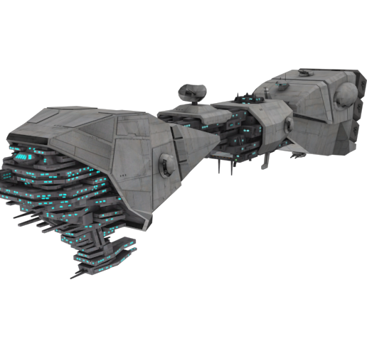 🚀 Neutron Star-class bulk cruiser・Free STL File for ・Cults