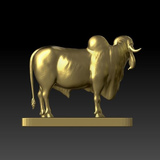 🐂 Nandi Bull・ STL File for 3D printing・Cults