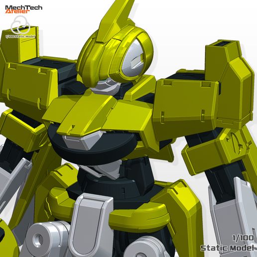 🤖 RGE-G2100A Clanche ☆ Asta・ 3D File for 3D printing・Cults