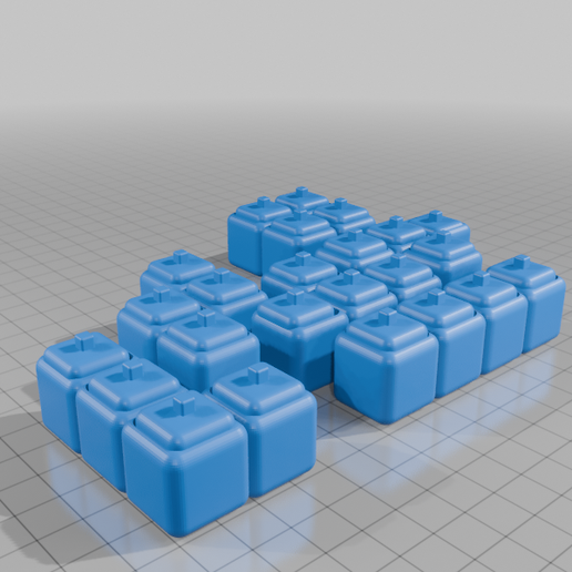 🏢 Tetris Storage Blocks・Free 3D File for ・Cults