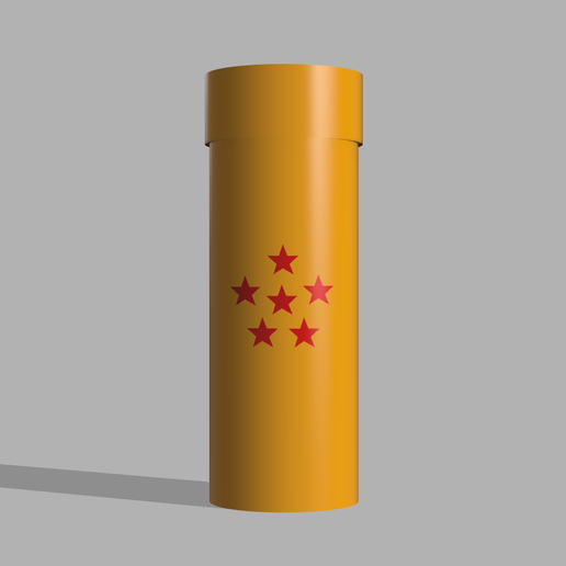 🐉 Dragon ball (Six Stars) Pencil Case M1 || Esfera del Dragon (Seis ...