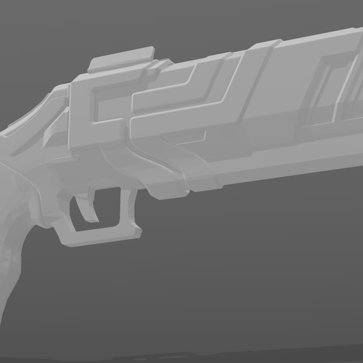 🔪 Chamber Pistol-Valorant Chamber Sheriff・ STL File for 3D printing・Cults