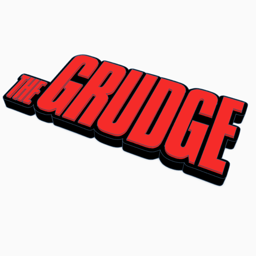 STL file THE GRUDGE V1 Logo Display by MANIACMANCAVE3D 🖼️ ・Model to ...