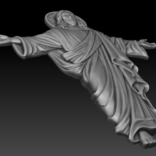 ️ Jesus 8・ STL File for 3D printing・Cults