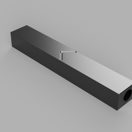 🎒 Fluidic Tesla Valve・ STL File for 3D printing・Cults