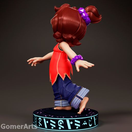 👾 Pauline 3 pose set from Donkey Kong Bananza STL 3D print statue・ 3D ...