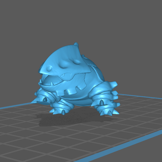 🪨 Aron. Lairon, Aggron and Mega Aggron 3D model・ STL File for 3D ...
