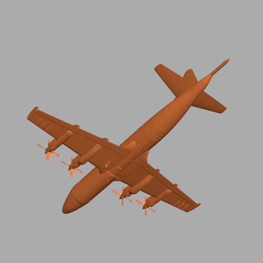 🏠 Lockheed P-3 Orion・ STL File for 3D printing・Cults