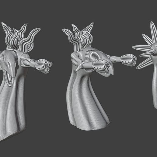 Free STL file Flamers ⚔ ・3D printable model to download・Cults