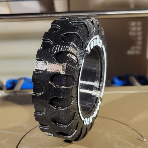 STL file Tonka inspired MR-970 tire and wheels in 1.9 format to fit RC Trucks.・3D print object ...