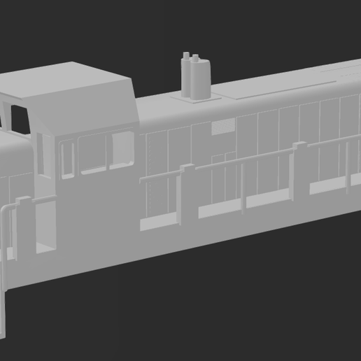 STL file 73 Class NSWGR N Scale Locomotive 🚂 ・Model to download and 3D ...