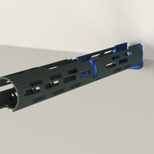 STL file Handguard АК-74 🔫 ・3D printer design to download・Cults