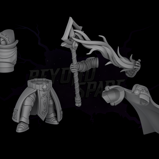 Free 3D file Lorian Arcanist LO1 🛰 ・3D print design to download・Cults