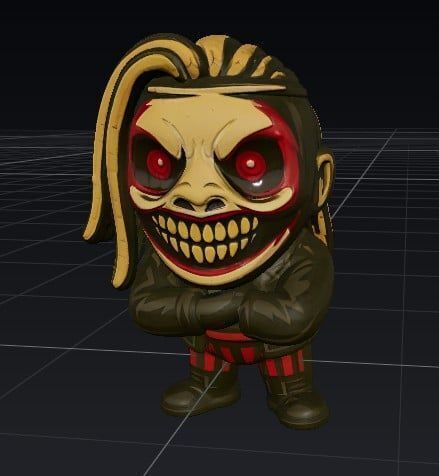🤼 The Fiend Bray Wyatt Chibi・ STL File for 3D printing・Cults