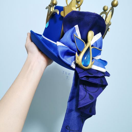 3D printed Furina Hat Accessories Genshin Impact Cosplay • made with ...