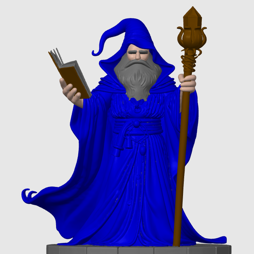 🎲 DND Wizards・ 3MF File for 3D printing・Cults