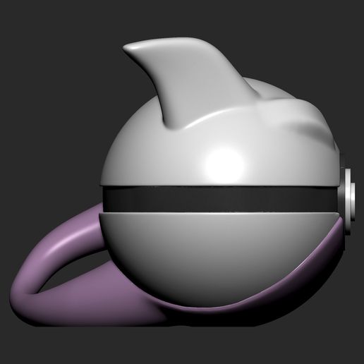 🐉 Pokemon Mew and Mewtwo Pokeball・ STL File for ・Cults