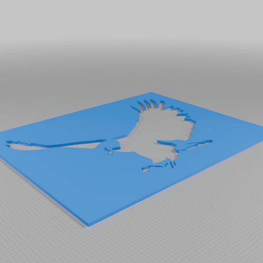 👨‍🦲 Bald Eagle Stencil・free 3D file for ・Cults