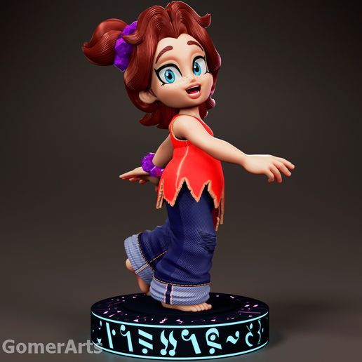 👾 Pauline 3 pose set from Donkey Kong Bananza STL 3D print statue・ 3D ...