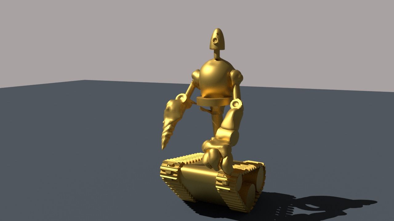 Download free STL file unique robot • 3D printable template ・ Cults