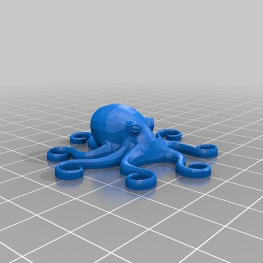 Free 3D file 3D Printed Octopuses for quality test [ size=50mm ]・3D ...