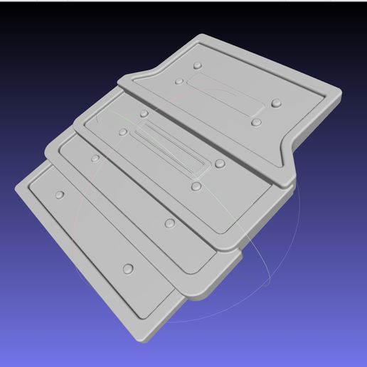 👽 ALIEN Spacesuit Chestplate Piece・ STL File for 3D printing・Cults