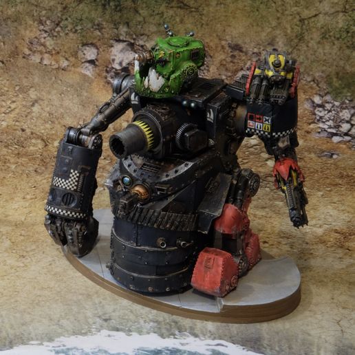 🎲 Ork Mega-Gargant Gorkanaut upgrade kit・ STL File for 3D printing・Cults