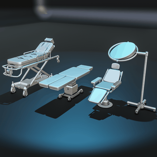 🏥 Hospital Medicine Diorama Pack・ 3D File for 3D printing・Cults