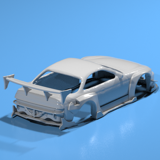 🥵 Hot Wheels S14 Pandem Style Wide Kit・ STL File for 3D printing・Cults
