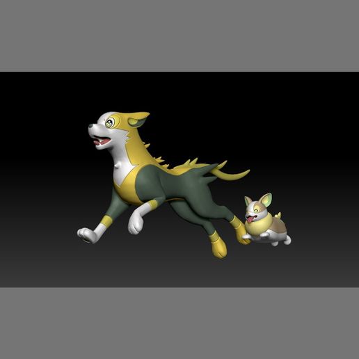Archivo STL Pokemon Yamper Boltund 🐉 ・Plan para descargar y imprimir en ...