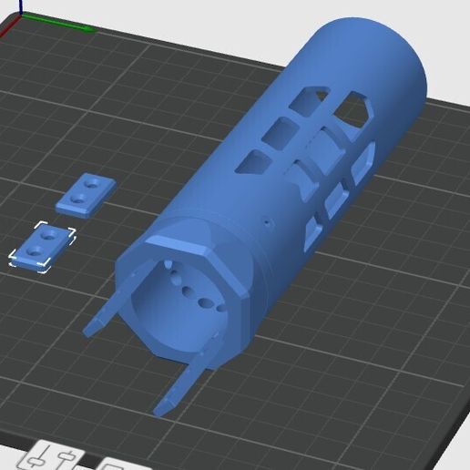 🛡️ M-RAC Suppressor Shield・ STL File for 3D printing・Cults