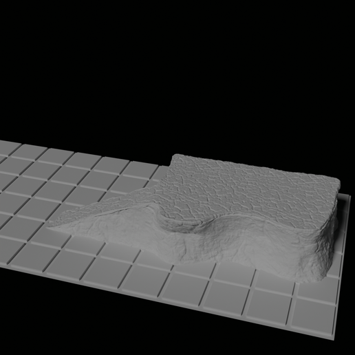 🪨 Rock Ledge・Free STL File for 3D printing・Cults