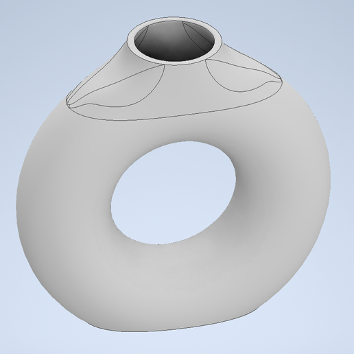 STL file Vase with hole 🏺 ・3D printer model to download・Cults